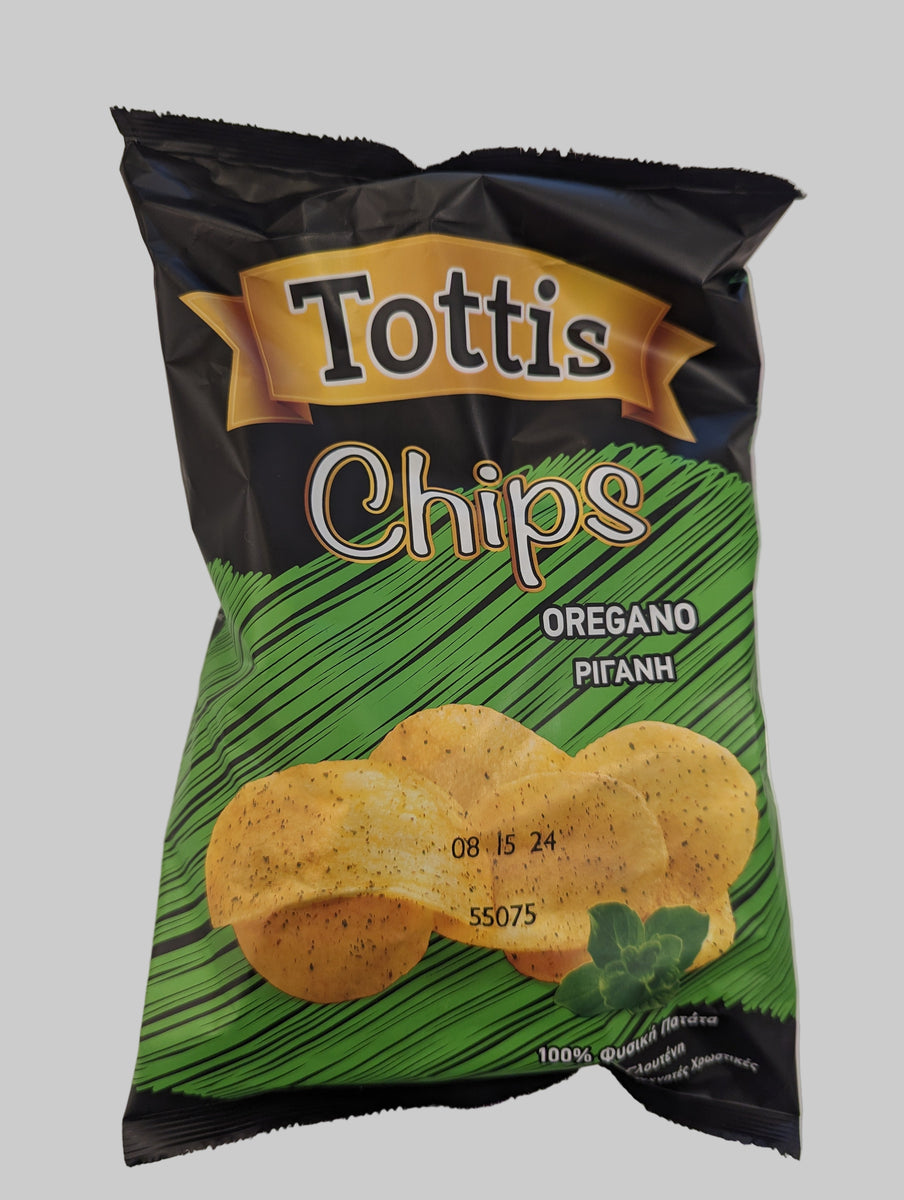 Totis Potato Chips with Oregano – Anthos