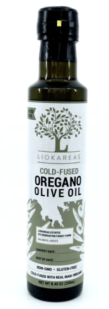Liokareas Oregano Olive Oil 250ml – Anthos